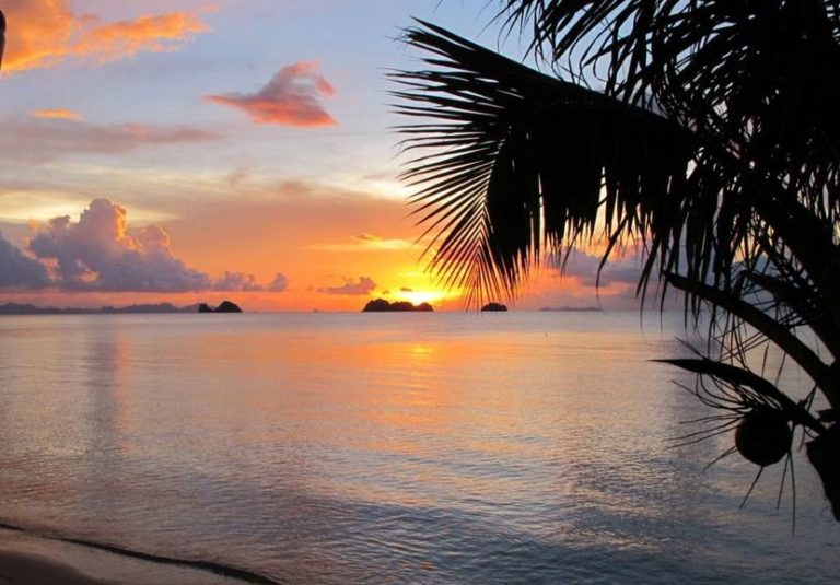 Location Taling Ngam Beach on Koh Samui Island Thailand